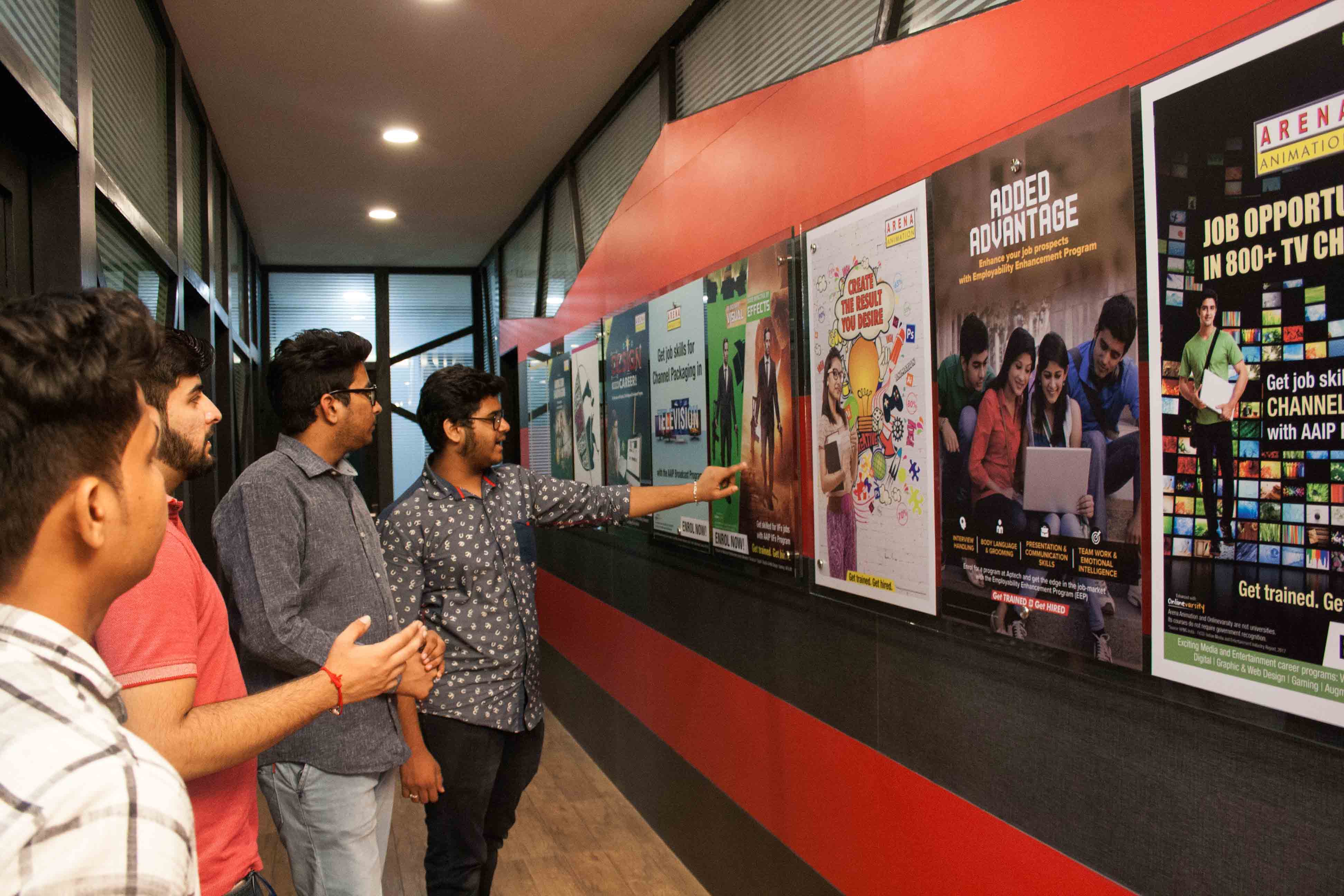 Spacious Labs & Work Stations keep the students motivated & satisfied.